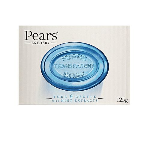 Pears Transparent Soap With Mint Extracts 125g - RangePlus