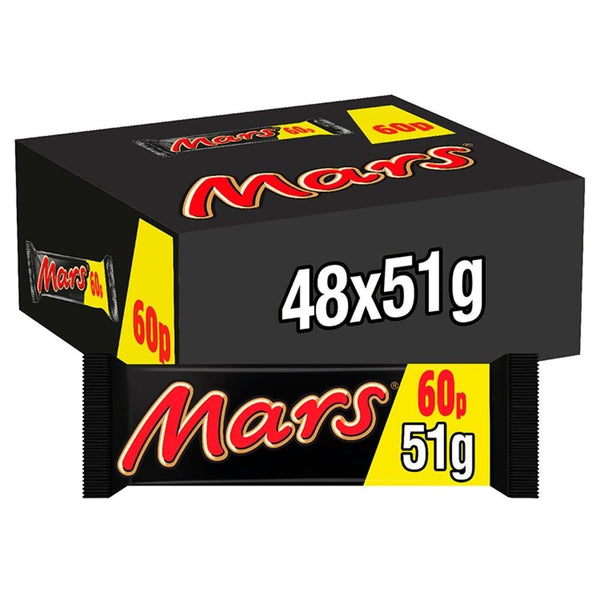 Mars Chocolate Price Marked Bar 51g - RangePlus