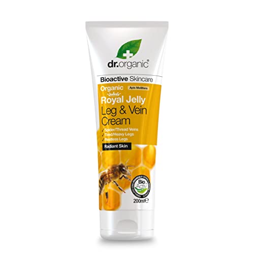 Dr Organic Royal Jelly Leg & Vein Cream 200ml - RangePlus
