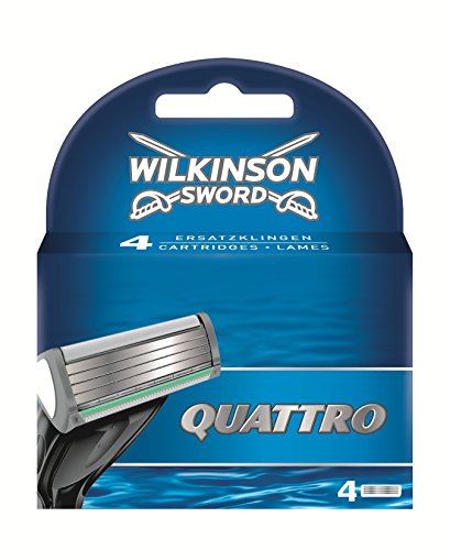 Wilkinson Sword Quattro Razor 4 Blades - RangePlus