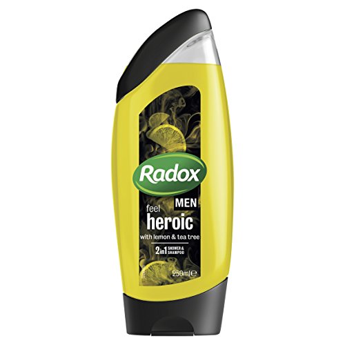 Radox Men Feel Heroic 2 in 1 Shower Gel 250ml - RangePlus