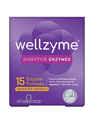 Vitabiotics Wellzyme 15 Enzyme Advanced Capsules 60s - RangePlus