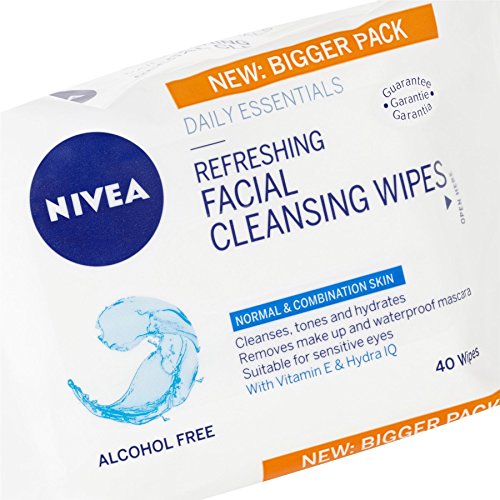 Nivea refreshing facial cleansing wipes - RangePlus