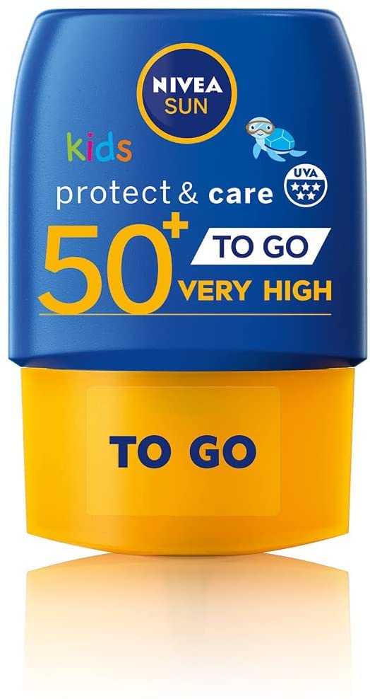 NIVEA SUN Kids Protect & Care Pocket Size Sunscreen Lotion SPF50+ 50ml ...