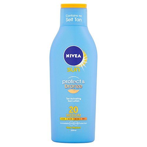 Nivea Sun Protect And Bronze Sun Lotion Spf 20 200ml – RangePlus.com