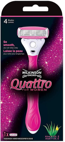 Wilkinson Sword Quattro Razor for Women - RangePlus