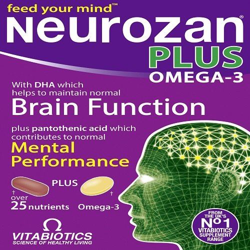Vitabiotics Neurozan Plus Tablets 56 Capsules - RangePlus