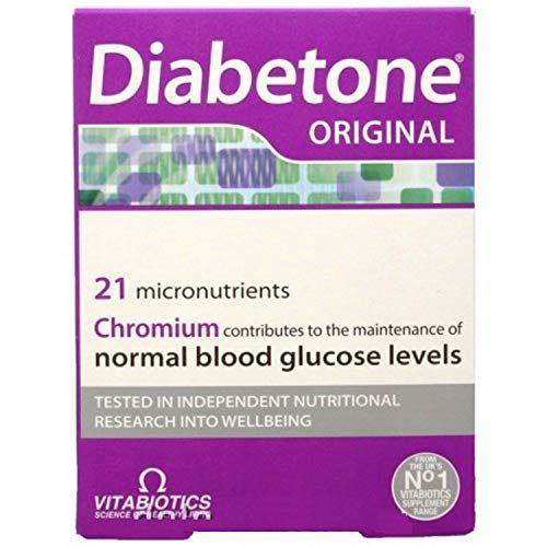 Vitabiotics Diabetone - 30 Tablets - (BBE-AUG-2021) - RangePlus