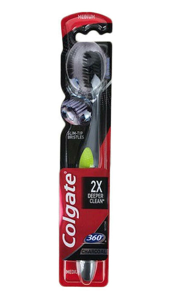 Colgate 360 Activated Carbon Toothbrush - RangePlus