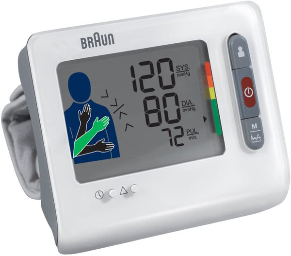 Braun BPW4100E TrueScan with Wrist Cuff Blood Pressure Monitor - RangePlus