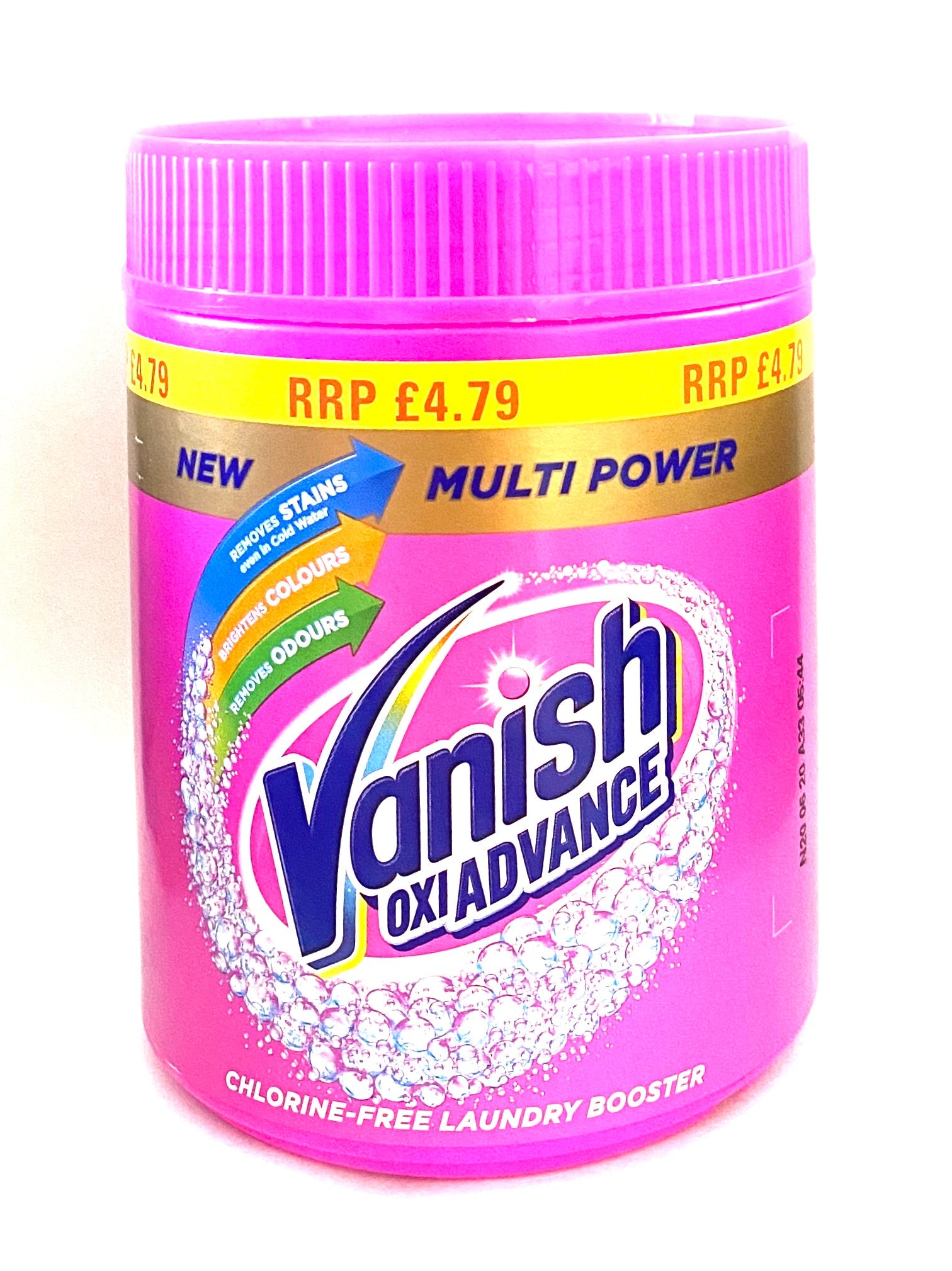 Vanish Oxi Advance Multi Power Chlorine-Free Laundry Booster Powder 47 ...