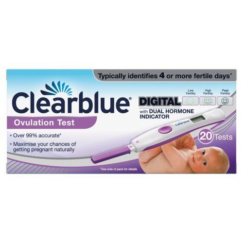 Clearblue Advanced Digital Ovulation Test - Pack of 20 Sticks - RangePlus
