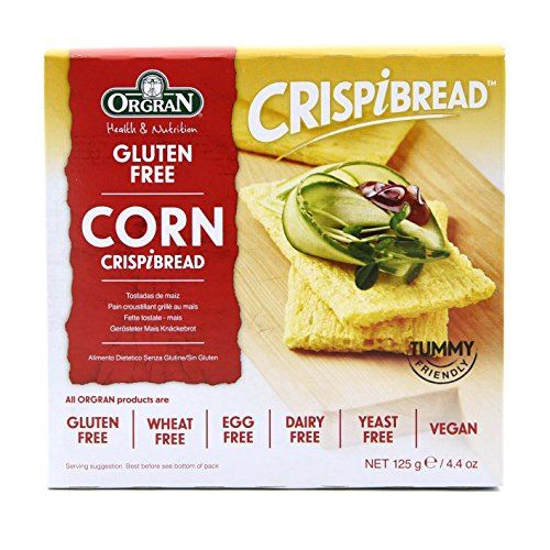 ORGRAN - Gluten Free Toasted Corn Crispbread - 125g - RangePlus