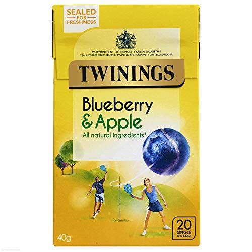 Twinings Blueberry & Apple 20 Single Tea Bags - RangePlus