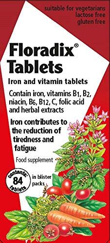 Floradix Iron 84 Tabs – RangePlus.com