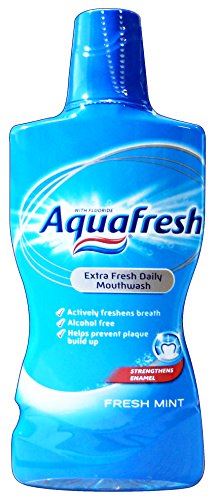 Aquafresh Extra Fresh Daily Mouthwash With Fluoride 500ml - RangePlus