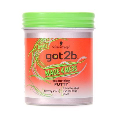 Schwarzkopf Got2b Made4Mess Texturizing Putty 100ml - RangePlus