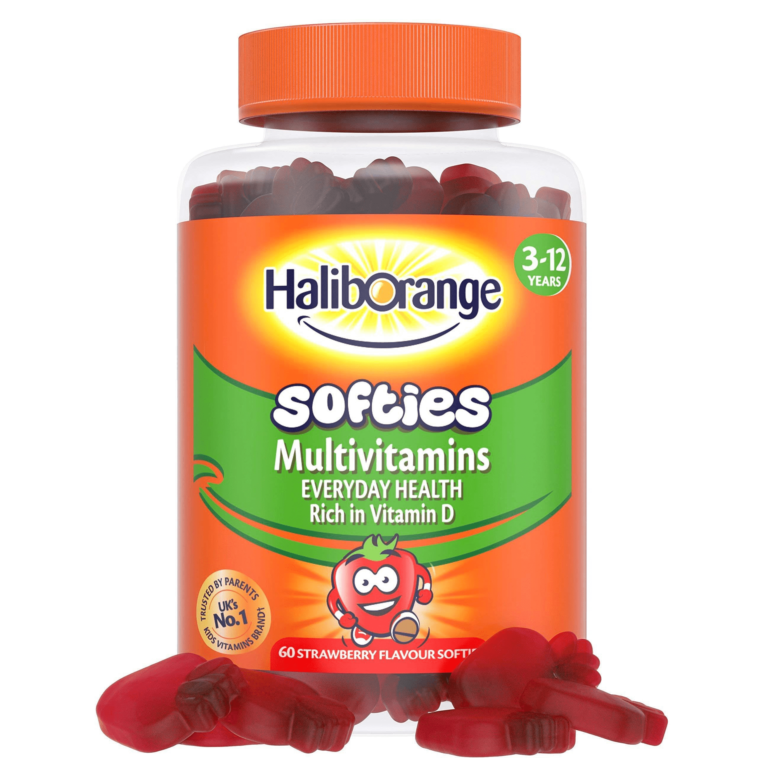 Haliborange Kids Multivitamin Strawberry Softies 60s - RangePlus