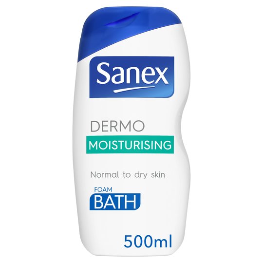 Sanex Dermo Moisturising Bath Foam 500ml - RangePlus