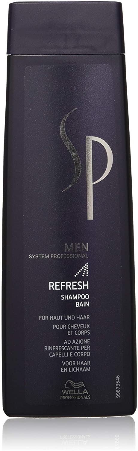 Wella System Professional Men Refresh Shampoo 250ml - RangePlus